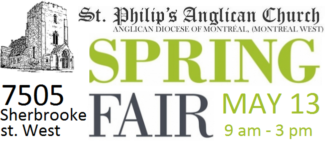 St. Philip's Anglican Church: St. Philip's Spring Fair 2017