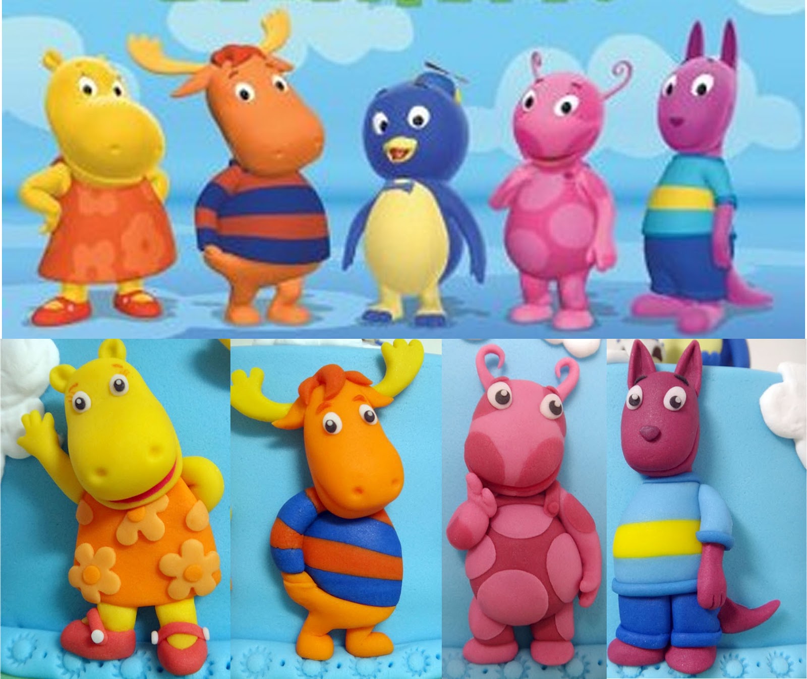 Doce Verti: Bolo Backyardigans - Backyardigans Cake