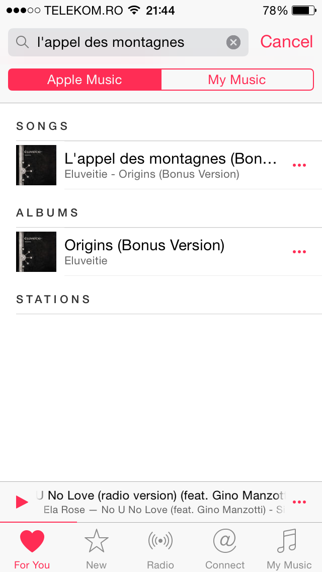 La colţ de... internet: Apple Music: review