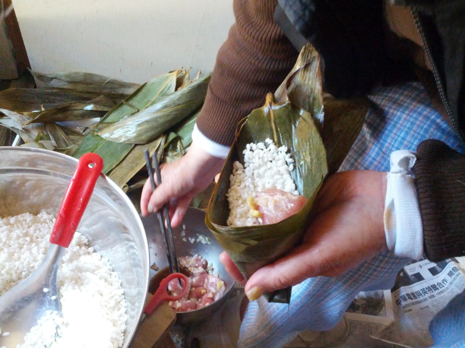 ruthless cooks: Zongi (Chinese Tamales) (粽子)