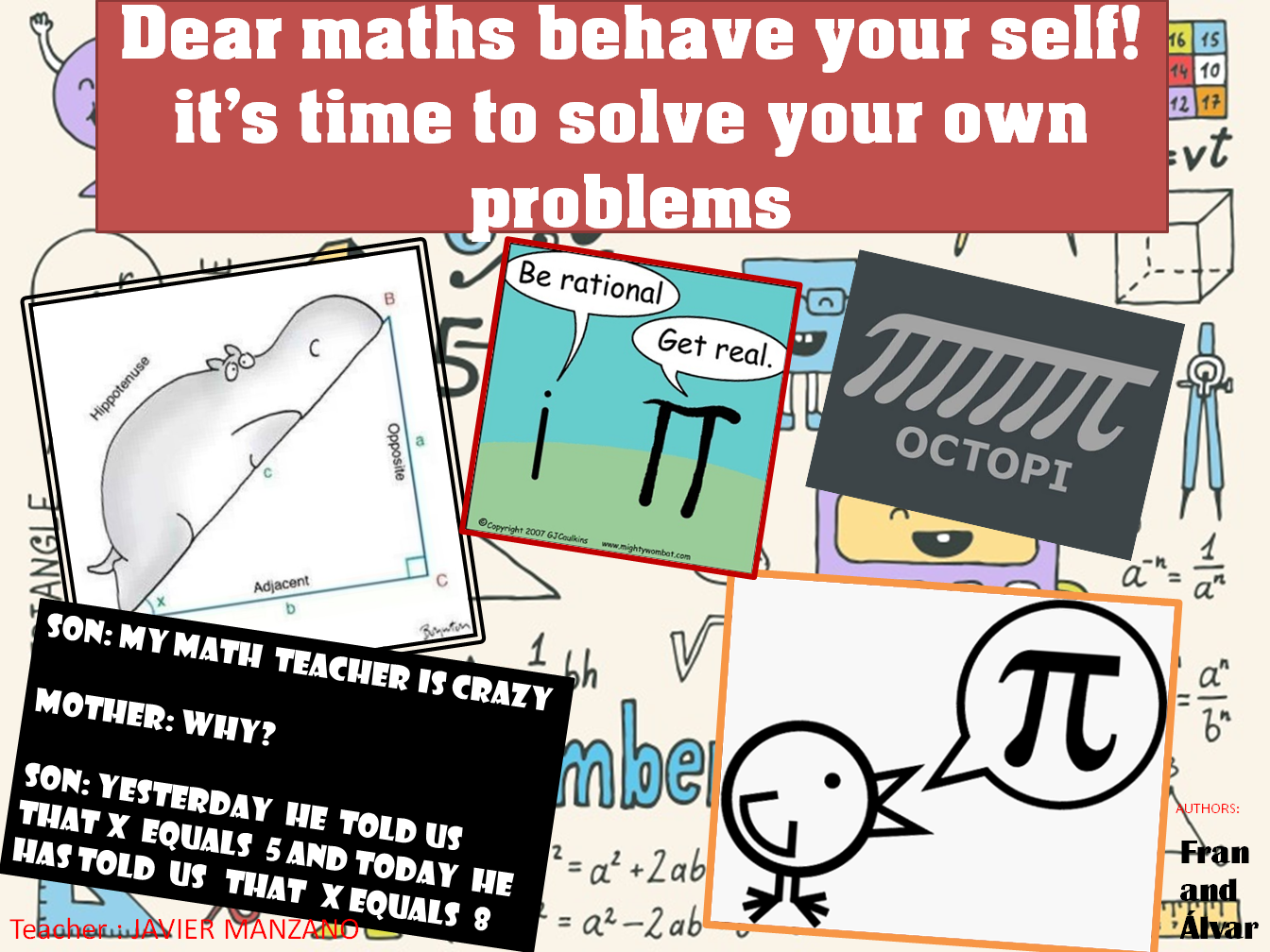 Matemáticas en el IES Delicias (Valladolid): Pósteres matemáticos