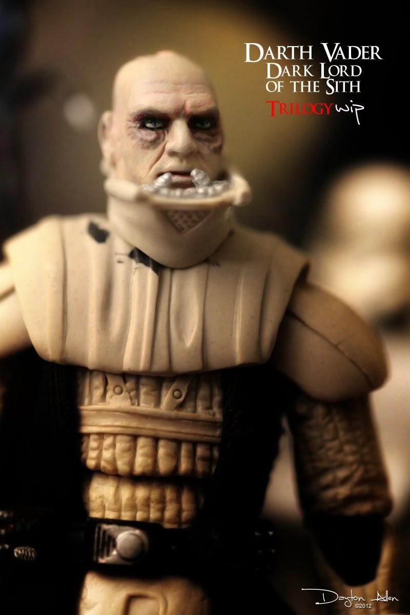 Trev the Treasure Hunter: Custom Darth Vader: The Evolution of the ...