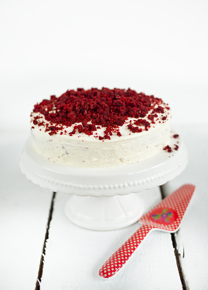 Kuchenne Szaleństwa: Red velvet cake czyli mój urodzinowy tort