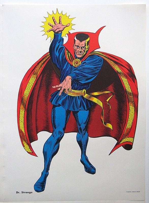 Don Mangus' "It Only Hurts When I Smirk.": Marvelmania Posters and Stickers