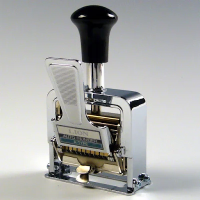 Cara Menggunakan Numbering Machine (Mesin Penomor) - PorosIlmu.com