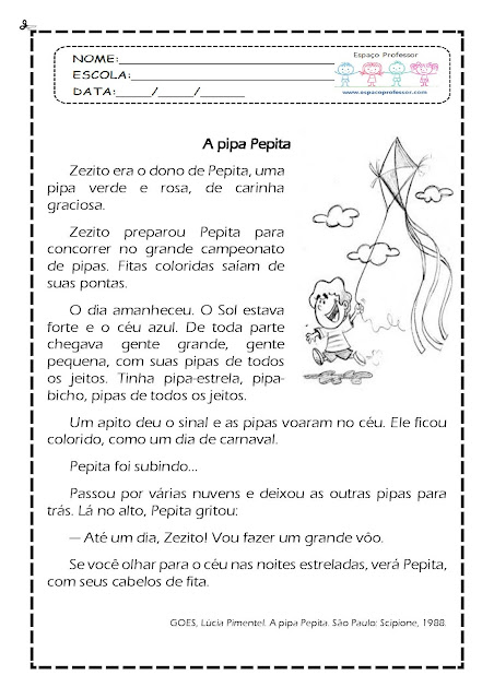 ALFABETIZAÇÃO DIVERTIDA: APRENDENDO COM A PIPA...