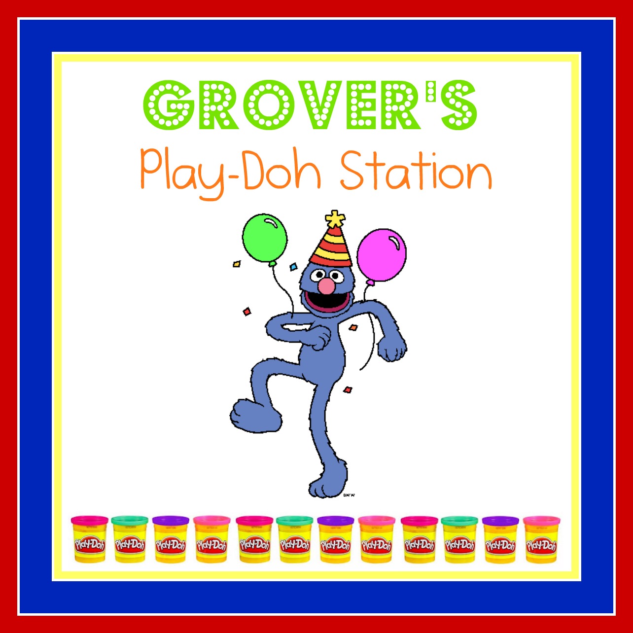 Night Owl Corner: Sesame Street Birthday Party