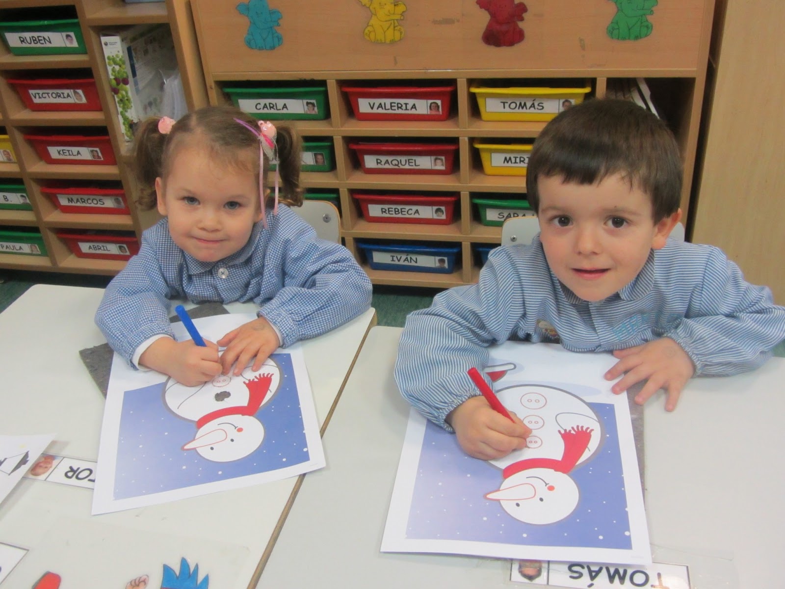 "COSAS DEL COLE": Mi muñeco de nieve