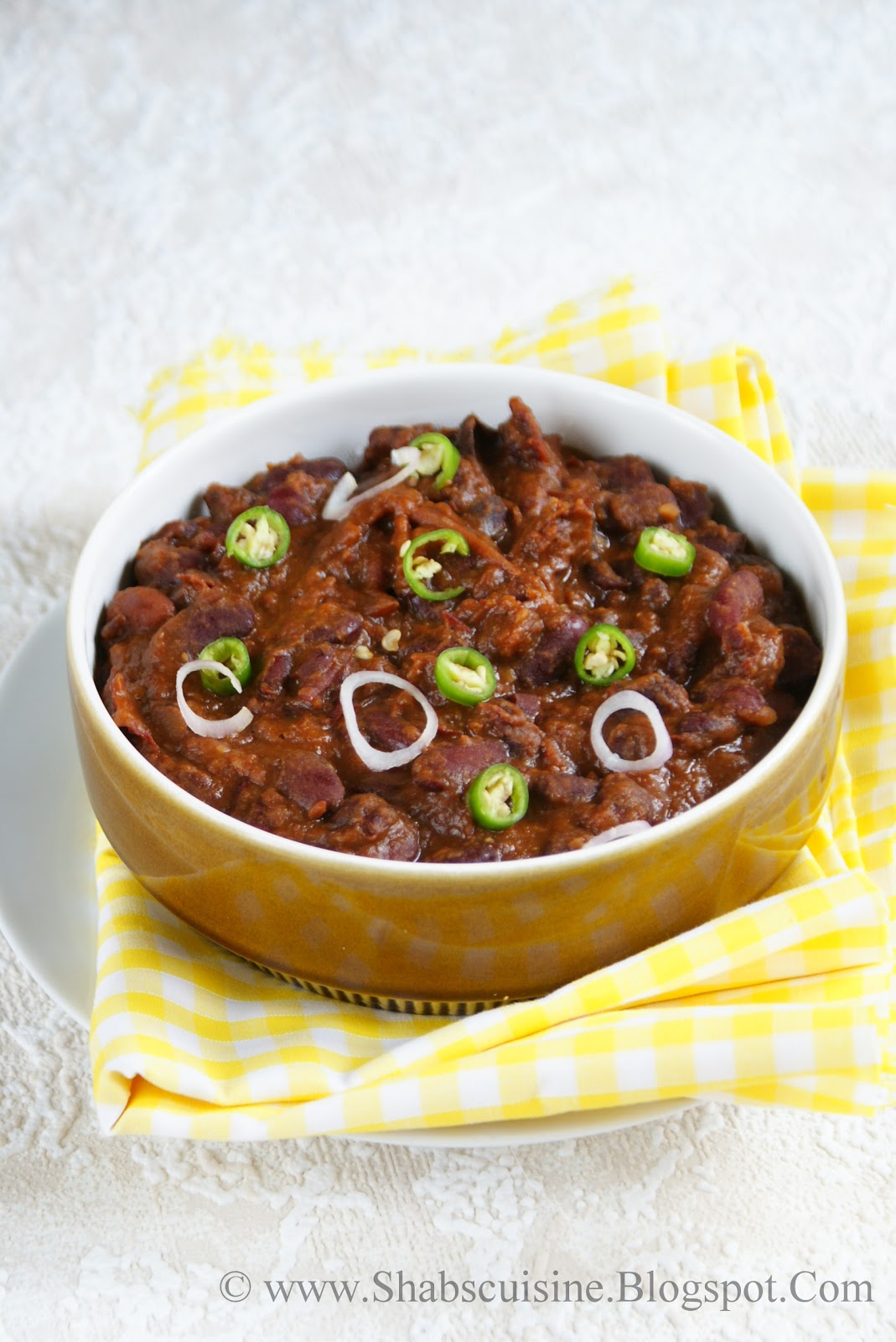 Shab's Cuisine: Rajma Masala (Kidney Beans Curry)