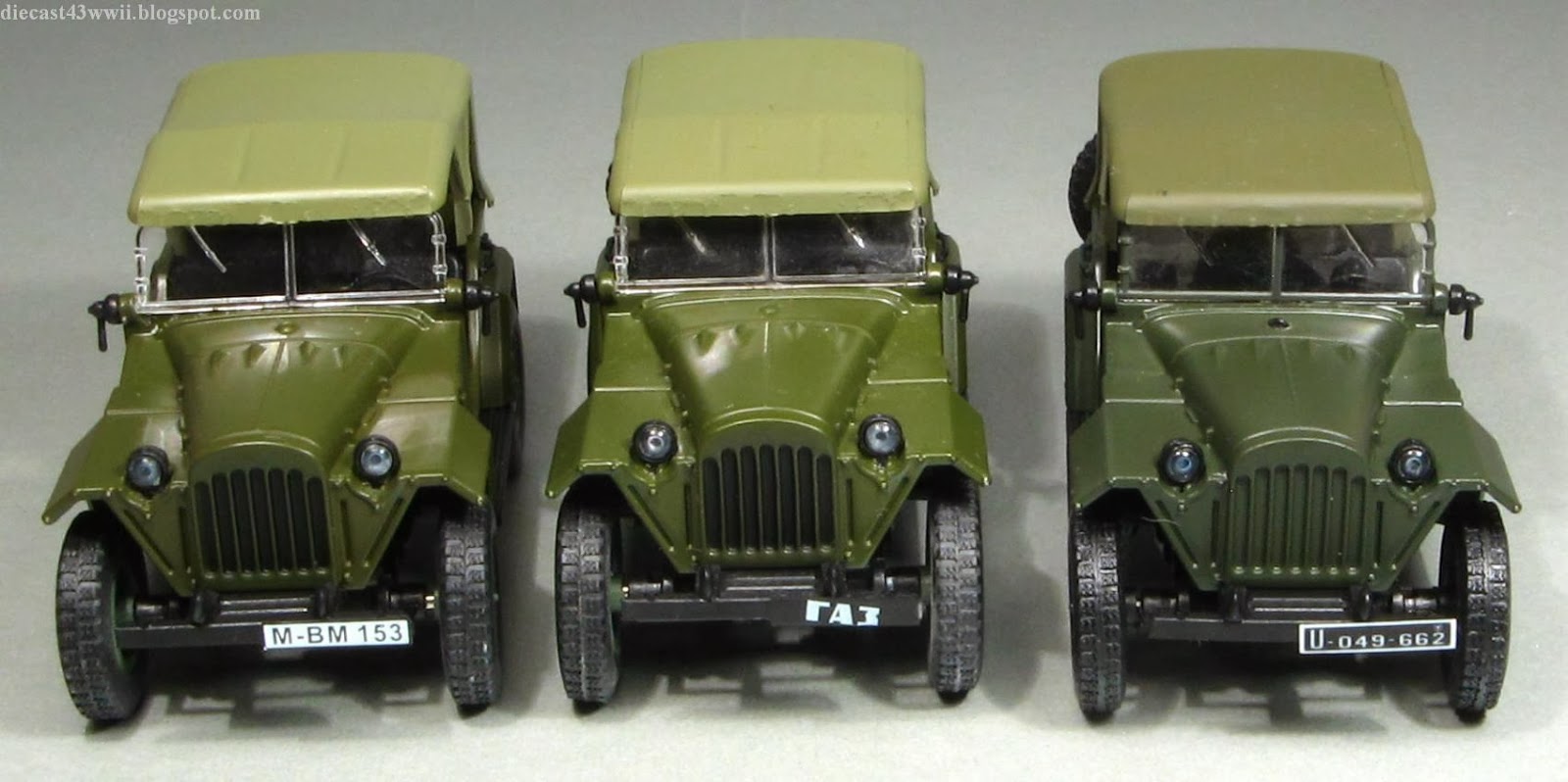 Military scale models: GAZ-67B. De Agostini