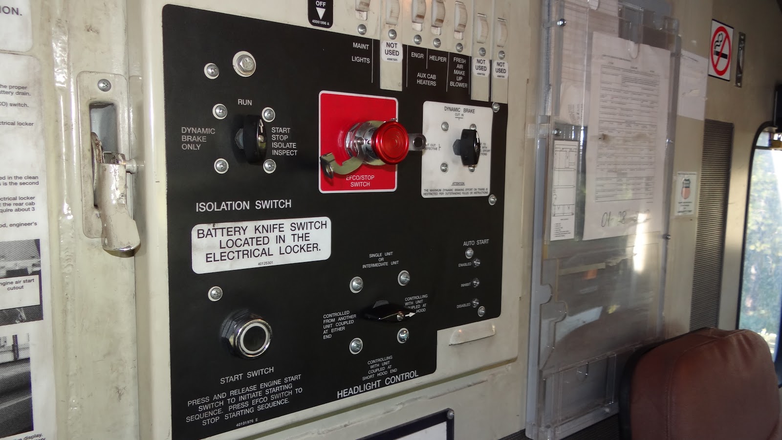 Milepost 154: A Train Blog: Inside a UP SD70ACe