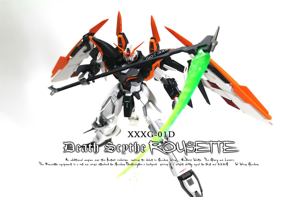 GUNDAM GUY: MG 1/100 Gundam Deathscythe Rousette - Custom Build