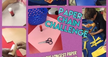 Mrs. Ciampa's Grade 3 Class: STEM Task: Paper Chain Challenge
