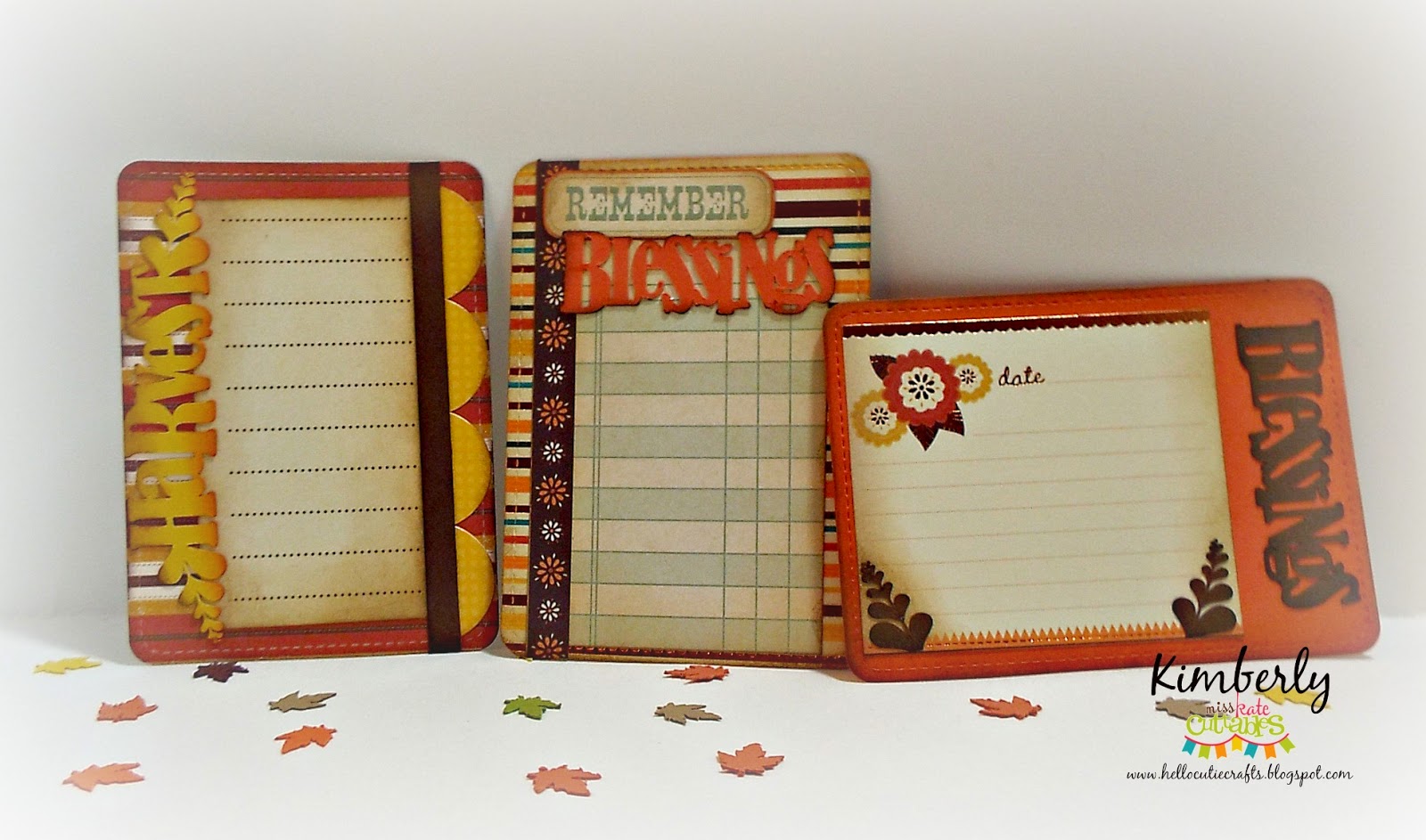Kimberly's Crafty Spot: Fall Project Life cards featuring Miss Kate ...