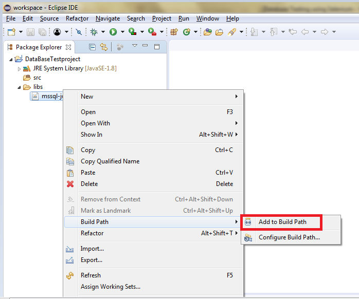 Database validation using Java : Selenium