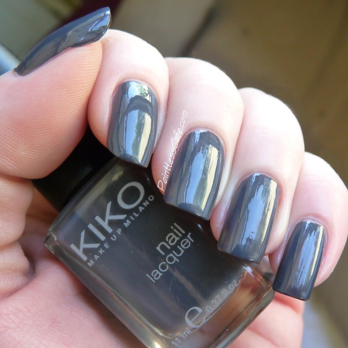 Nail of the Day: Kiko 381 Purple Grey | Pointless Cafe