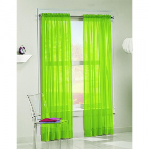 Made of Metal: Neon curtains trend