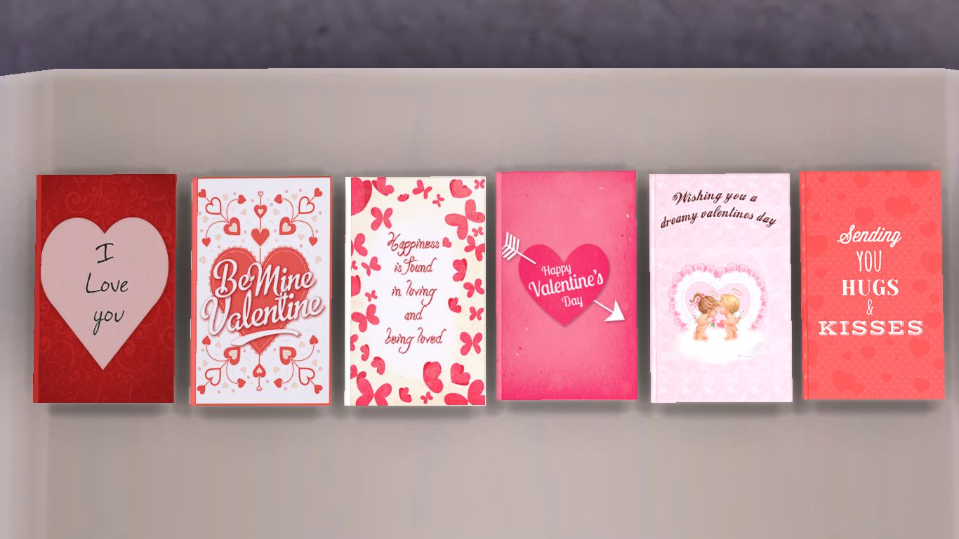 Sims 4 Custom Content Download : Valentine's Day Gift Set | Sanjana ...