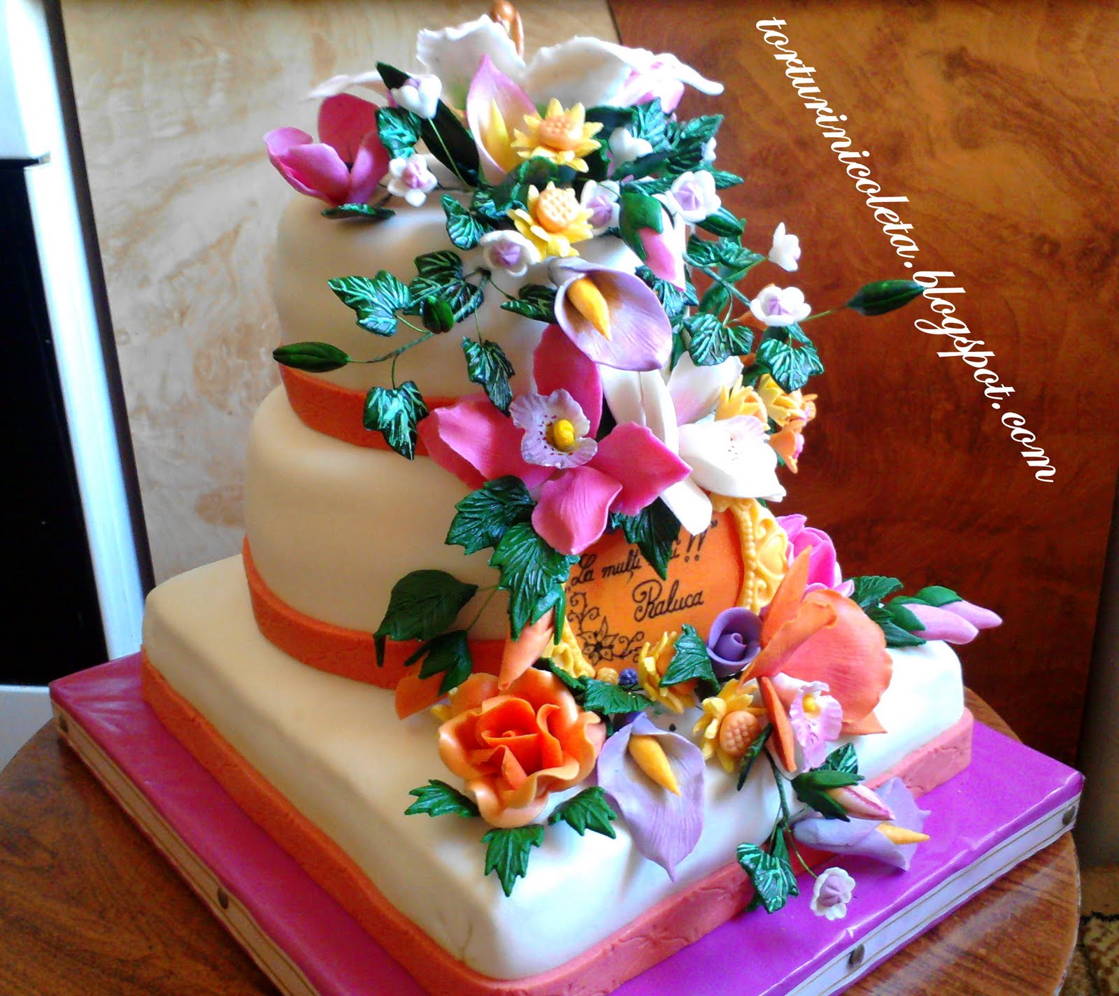 Torturi personalizate si ornamente comestibile in Dej: Tort pentru ...