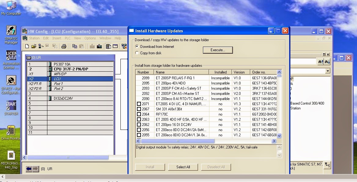 مدونة الهندسة الكهربائية: تحديث الهاردوير في STEP7 من سيمنس Update hardware configuration in ...