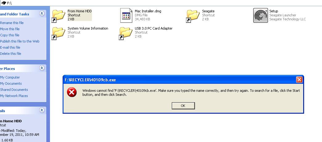 comptech: Windows Cannot Find Autorun Exe