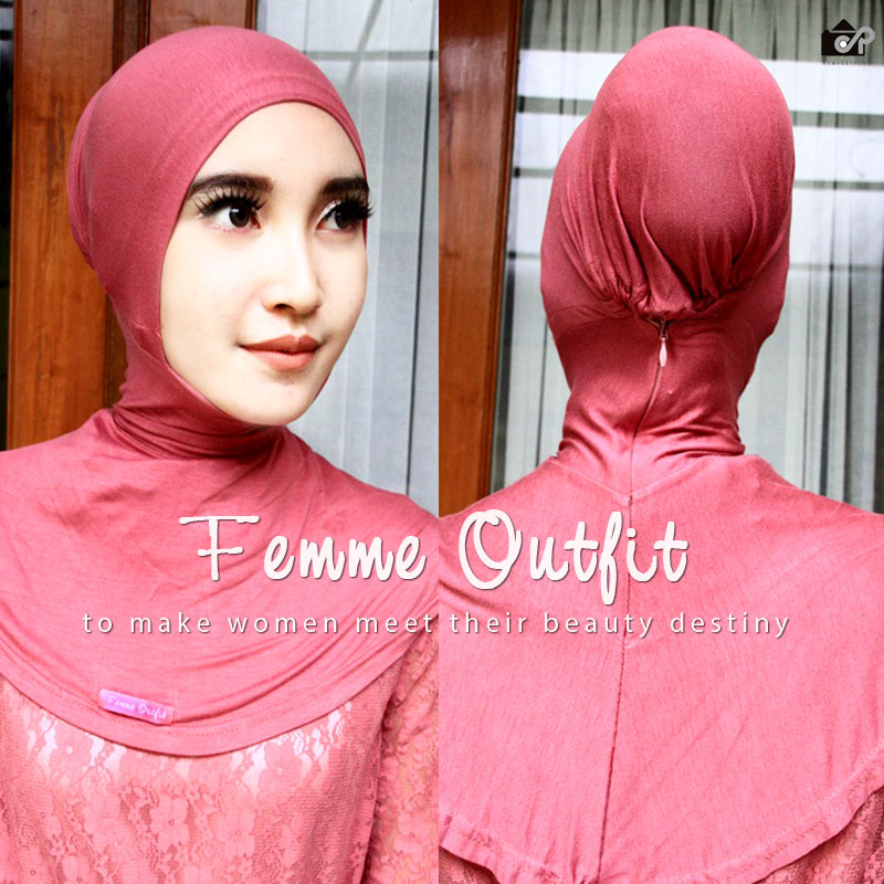 Femme Outfit: Inner Scarf Zipper