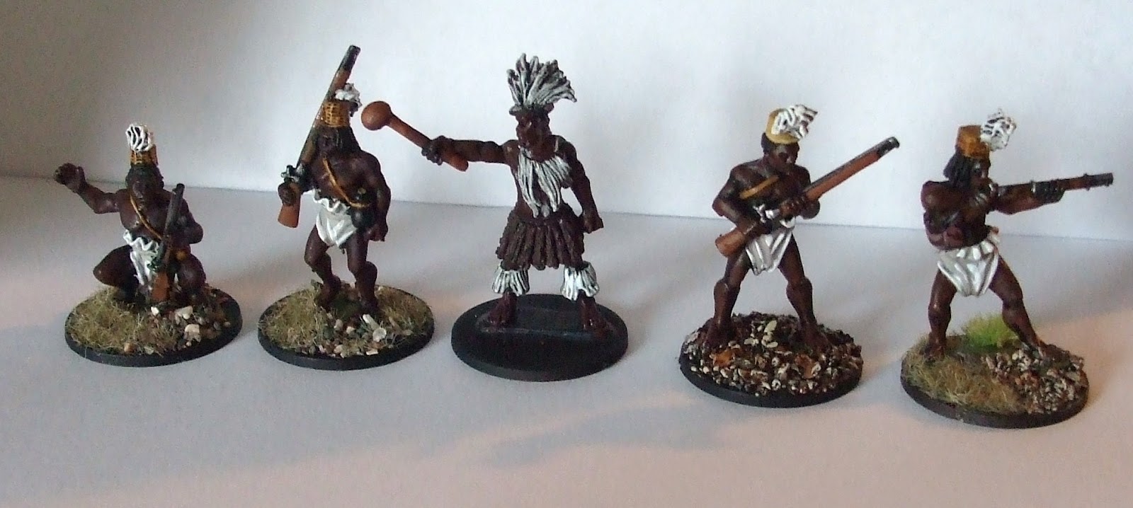 Solo Wargaming in the UK: 28mm Copplestone completed...