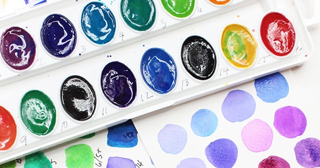 alisaburke: 4 tips for working with cheap watercolors