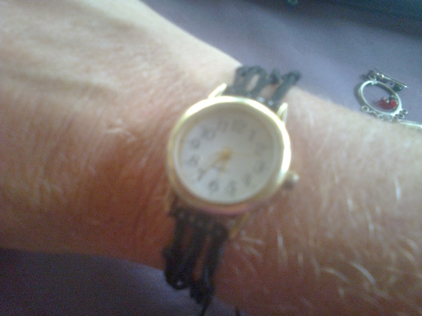 Making a home made, hand made watch strap...