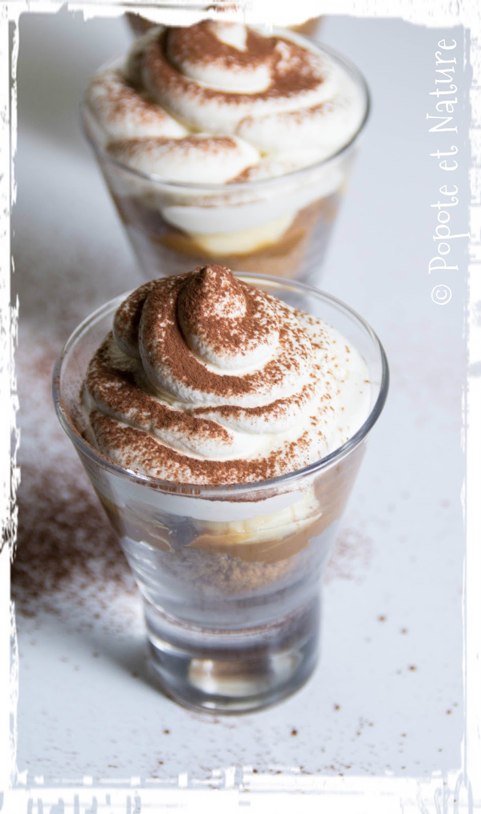 Popote et Nature: Verrines façon banoffee au dulce de leche