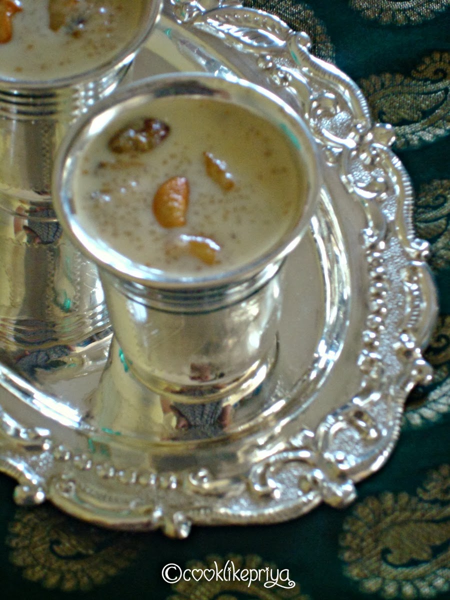 Cook like Priya: Wheat Semolina Kheer | Godhumai Rava Payasam | Wheat ...