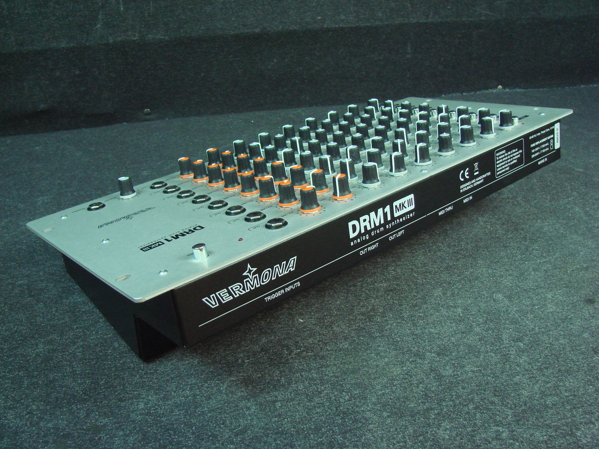 MATRIXSYNTH: Vermona DRM1 MKIII Analog Drum Synthesizer
