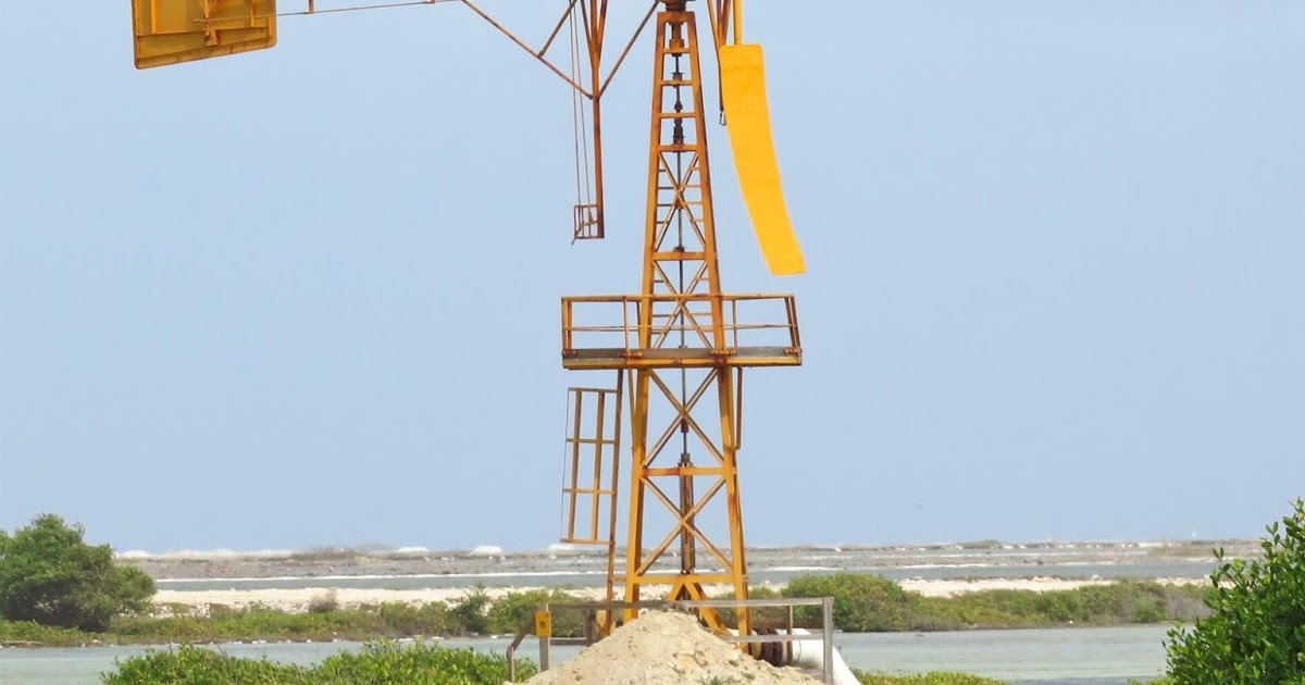 Geographically Yours: Solar Salt Works, Bonaire, Caribbean Netherlands