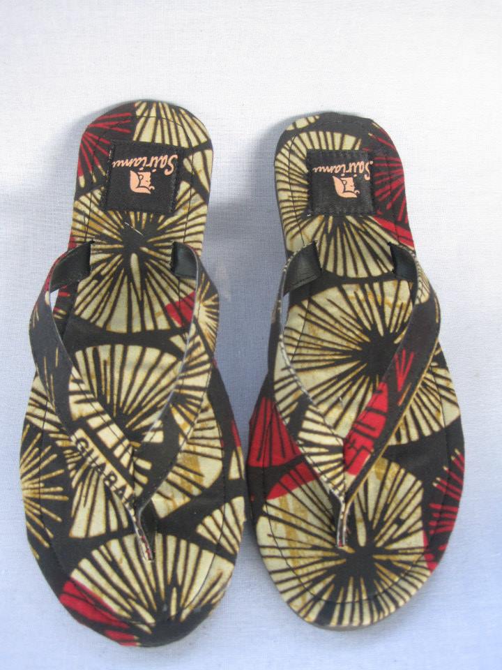 SWP: AFRICAN SLIPPERS FROM DESIGNER GABRIEL MOLLEL
