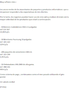 TIPOS DE CARTA: Tipos De Cartas