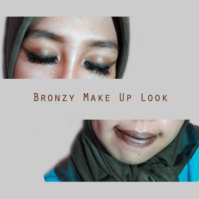 Bronzy Makeup Look - irabintiazhari