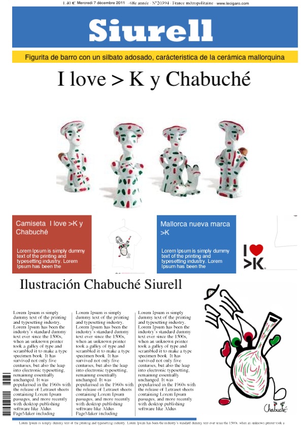 Chabuchea con nosotros: Chabuché Siurell