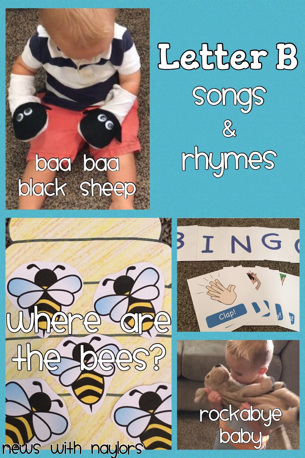 Letter B: Songs & Rhymes
