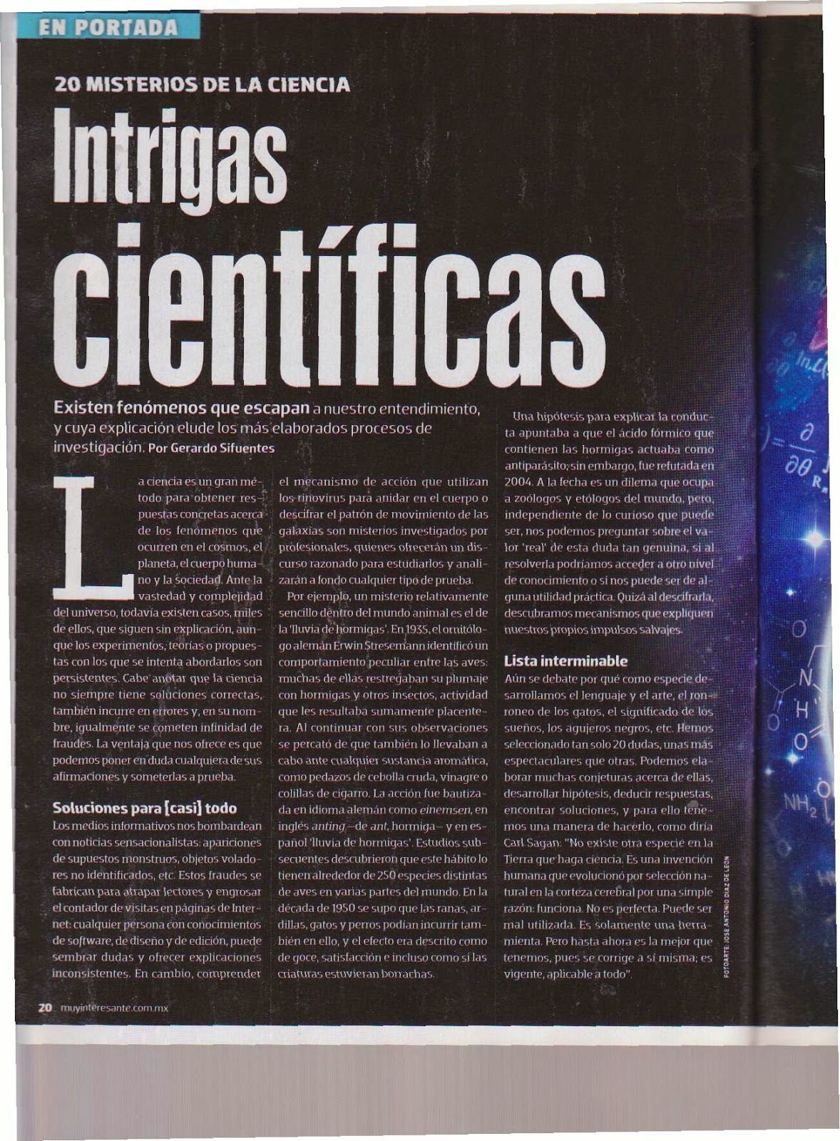 LECTURAS CIENTÍFICAS COLBRI: febrero 2015