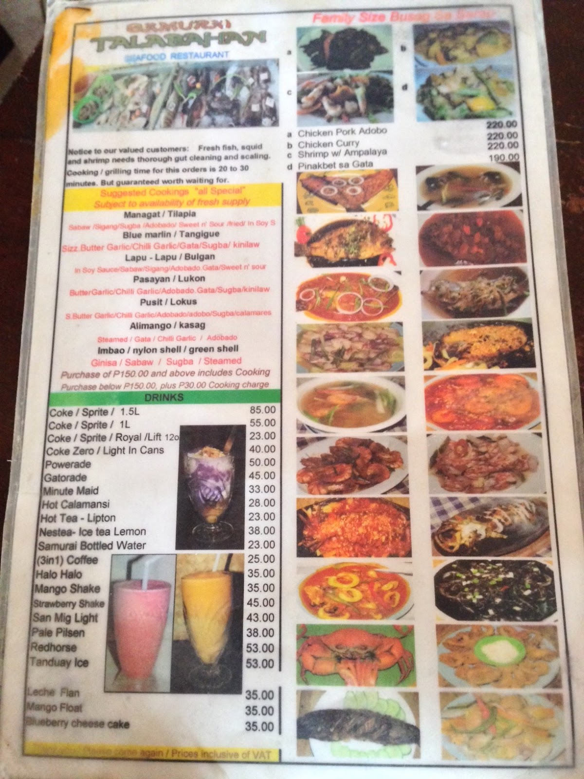 Samurai Talabahan: A Seafood Restaurant You Wouldn't Want to Miss on ...