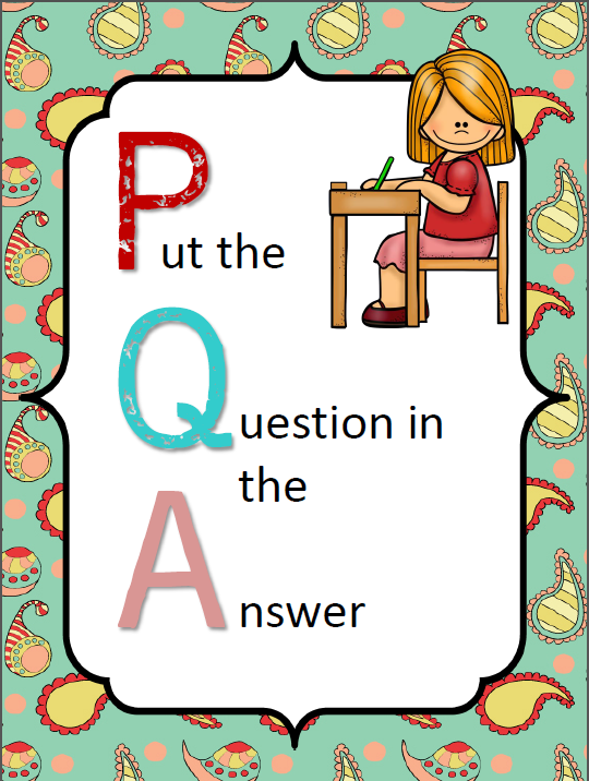 The Teacher's Desk 6...: Monday Made It and Anchors Away PQA FREEBIE