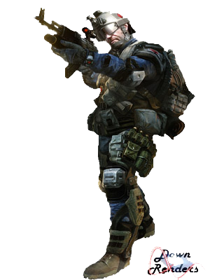 DownRenders: Warface Rifleman BlackWood - Render