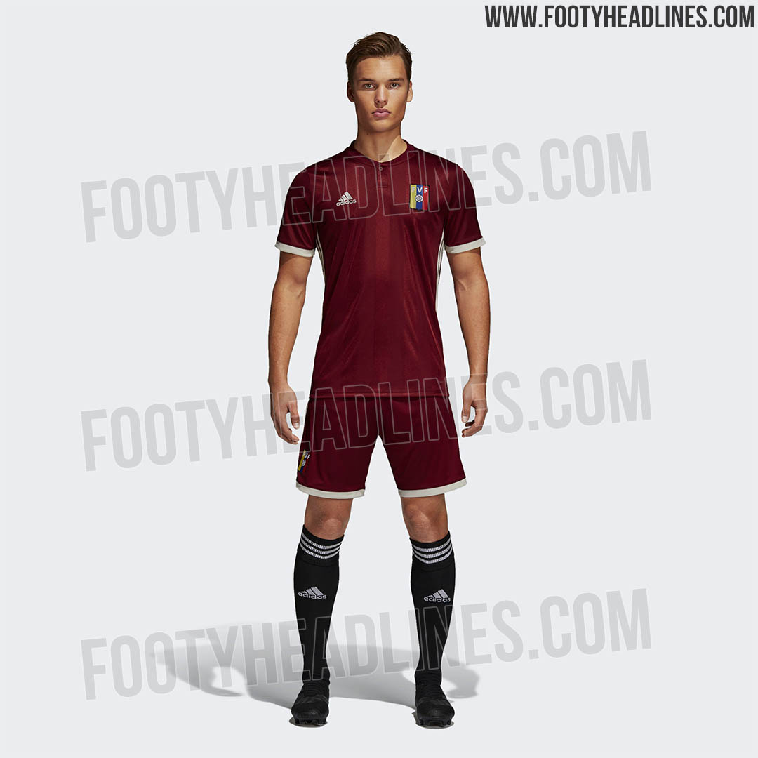 Adidas Venezuela 2018 Home Kit Revealed - Footy Headlines