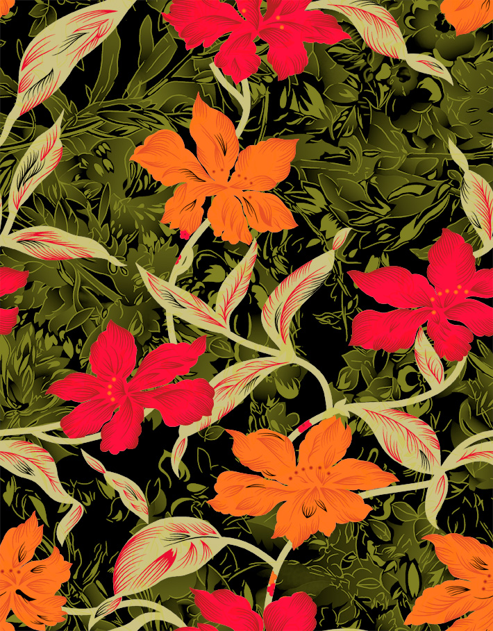 Fabric painting designs patterns | fabric patterns designs | New fabric ...