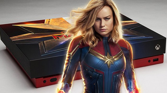 XBox lança console tematizado para o filme da Capitã Marvel ~ Universo ...