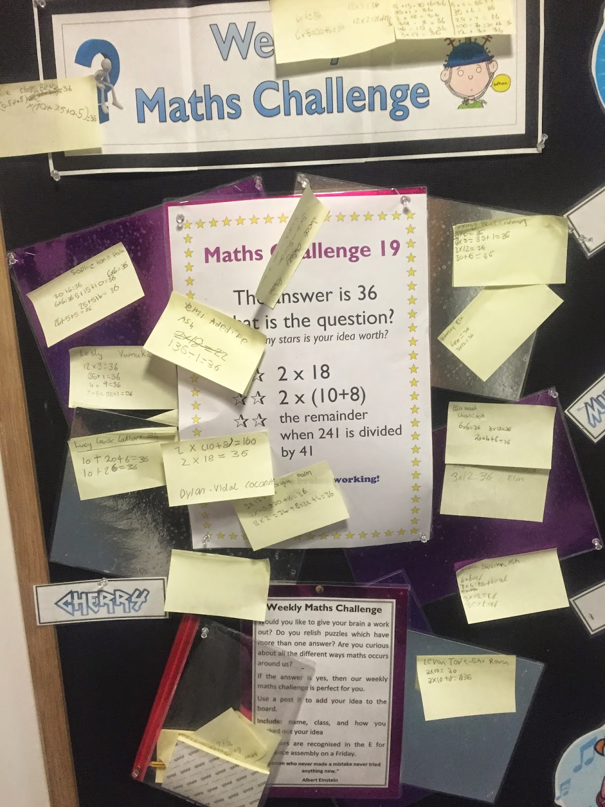 Broadford Primary: Maths Challenge: