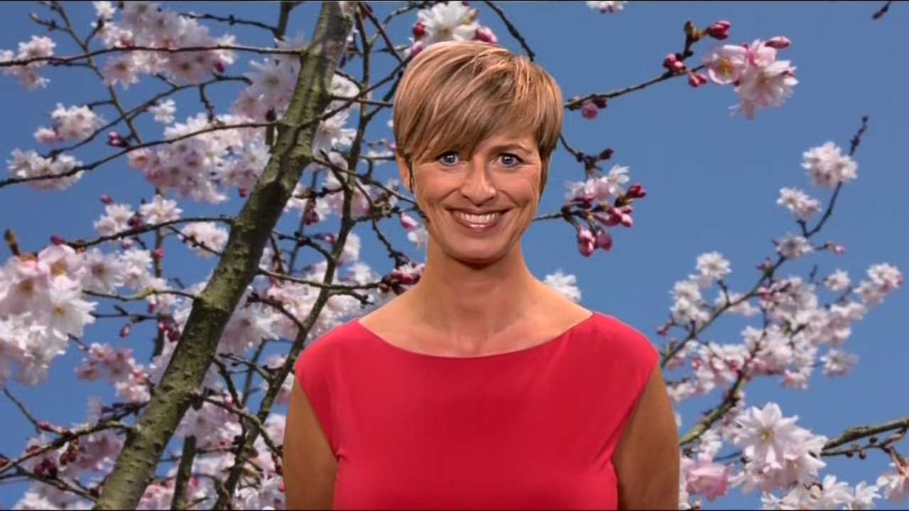 Sabine Hagedoren Movies: Sabine Hagedoren met een zonnig weerbericht op ...