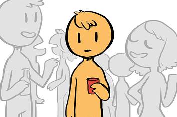 Being an Introvert at a Party - Introvert Memes