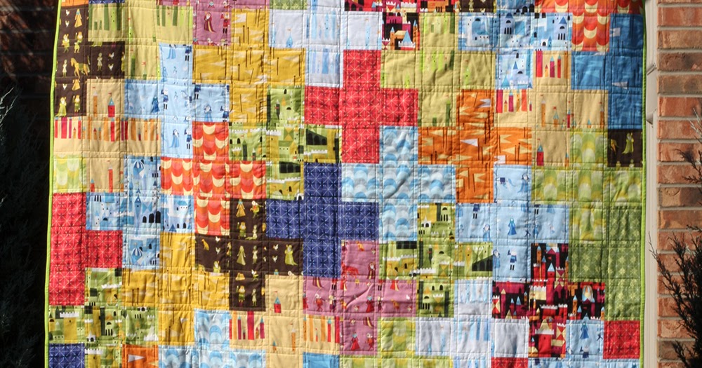 In Color Order: Modern Plus Quilt Tutorial