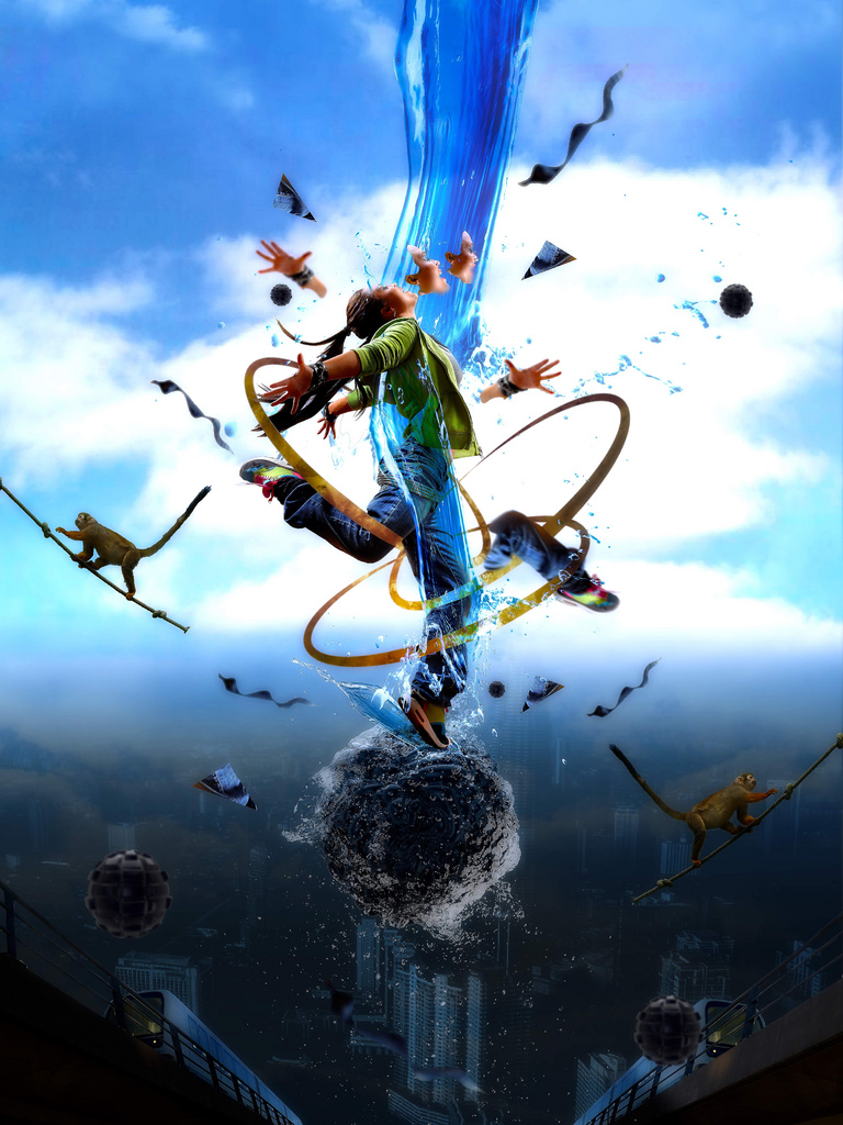 Wallpaper Efeito Dance | D-Efeitos Design